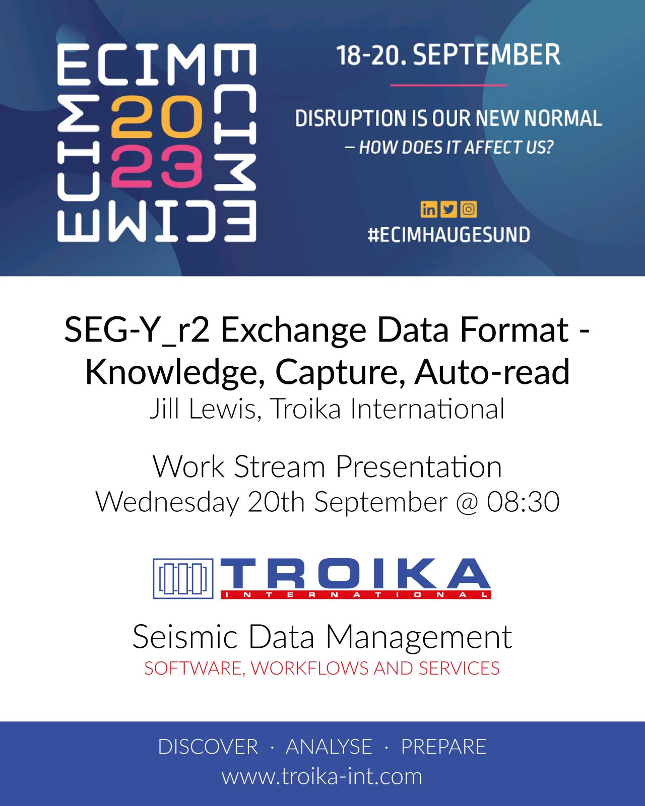 ECIM 2023 – Haugesund - Troika International